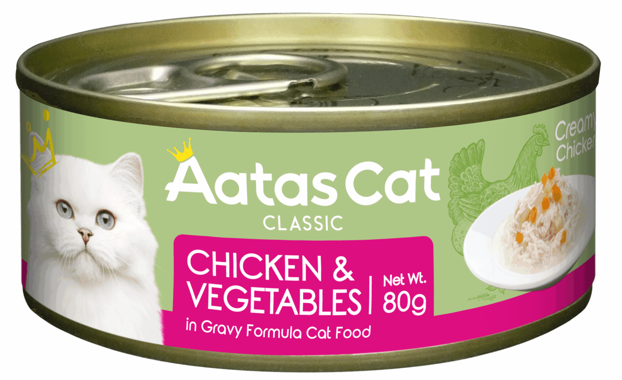 Creamy Chicken & Vegetables – Aatas Cat